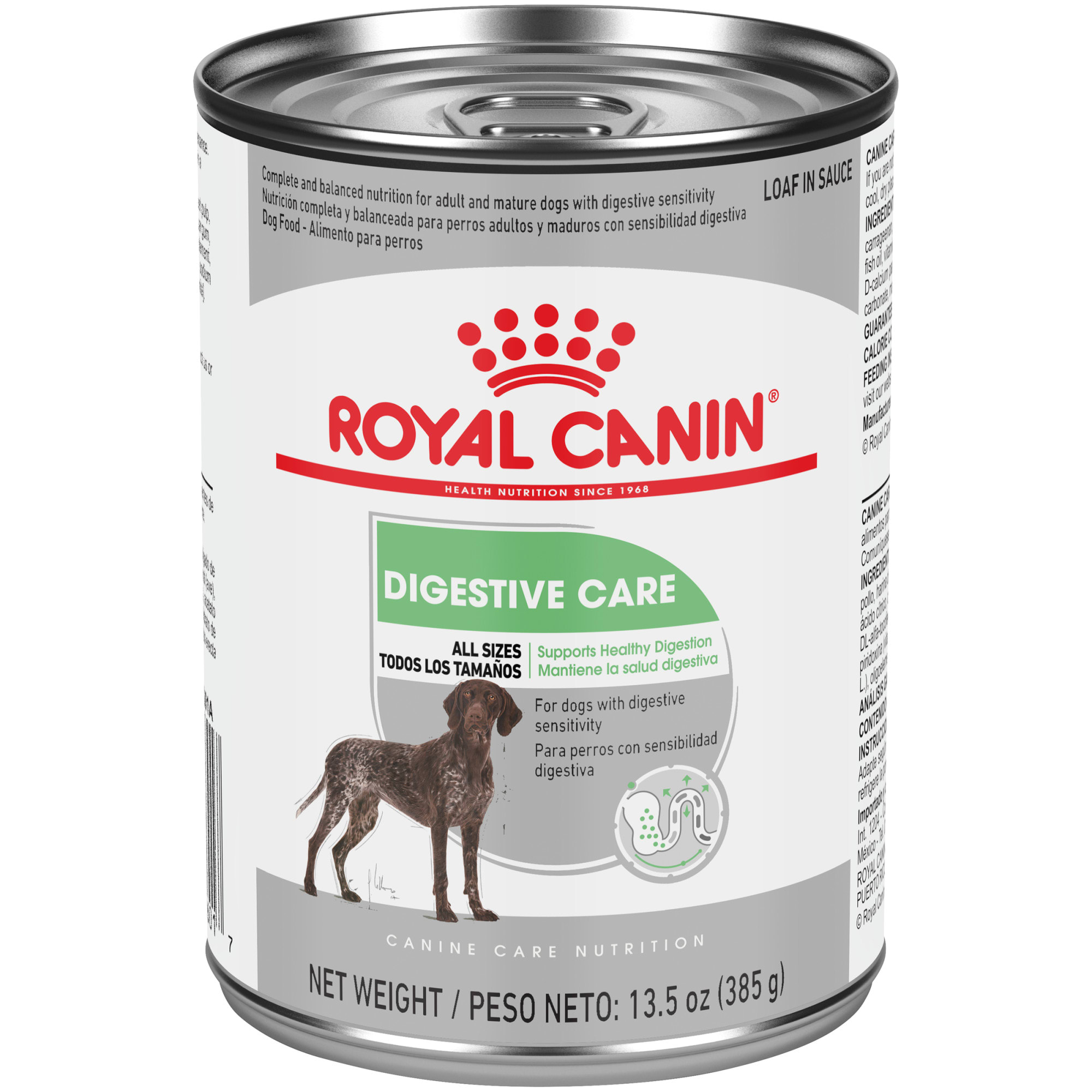 Royal Canin Digestive Care Loaf In Sauce Wet Dog Food 13 5 Oz Case