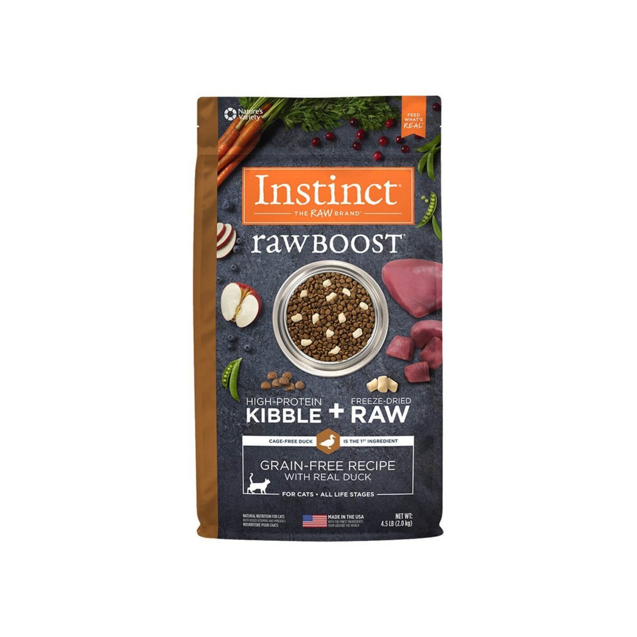Nature s Variety Instinct Raw Boost Dry Cat Food Pet Food Ratings Nature s Variety Instinct Raw Boost Dry Cat Food Pet Food Ratings